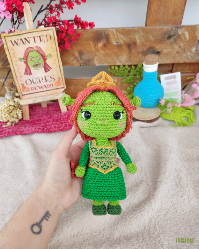 (English) Shrek & Fiona – Amigurumi Patterns - FuriFuri Amigurumi